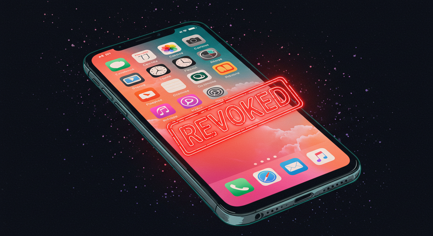 Developer Certificate Revokes: The Reality of iOS Sideloading